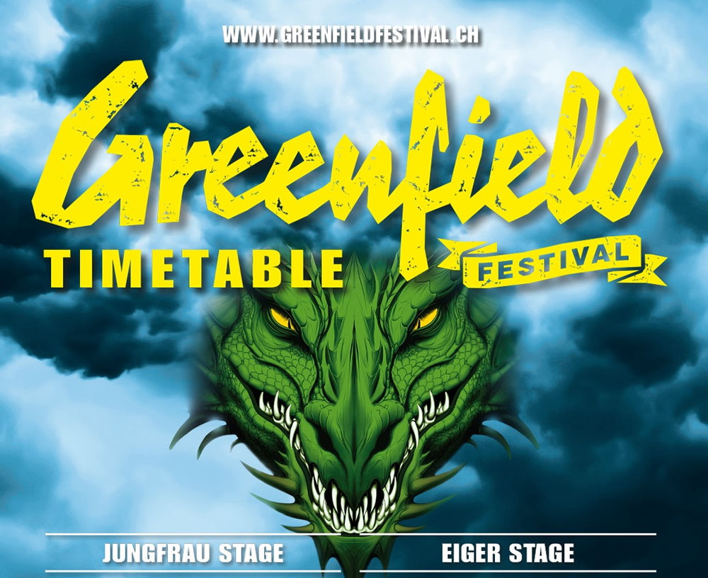 Greenfield 2023 – Der Zeitplan – ARTNOIR